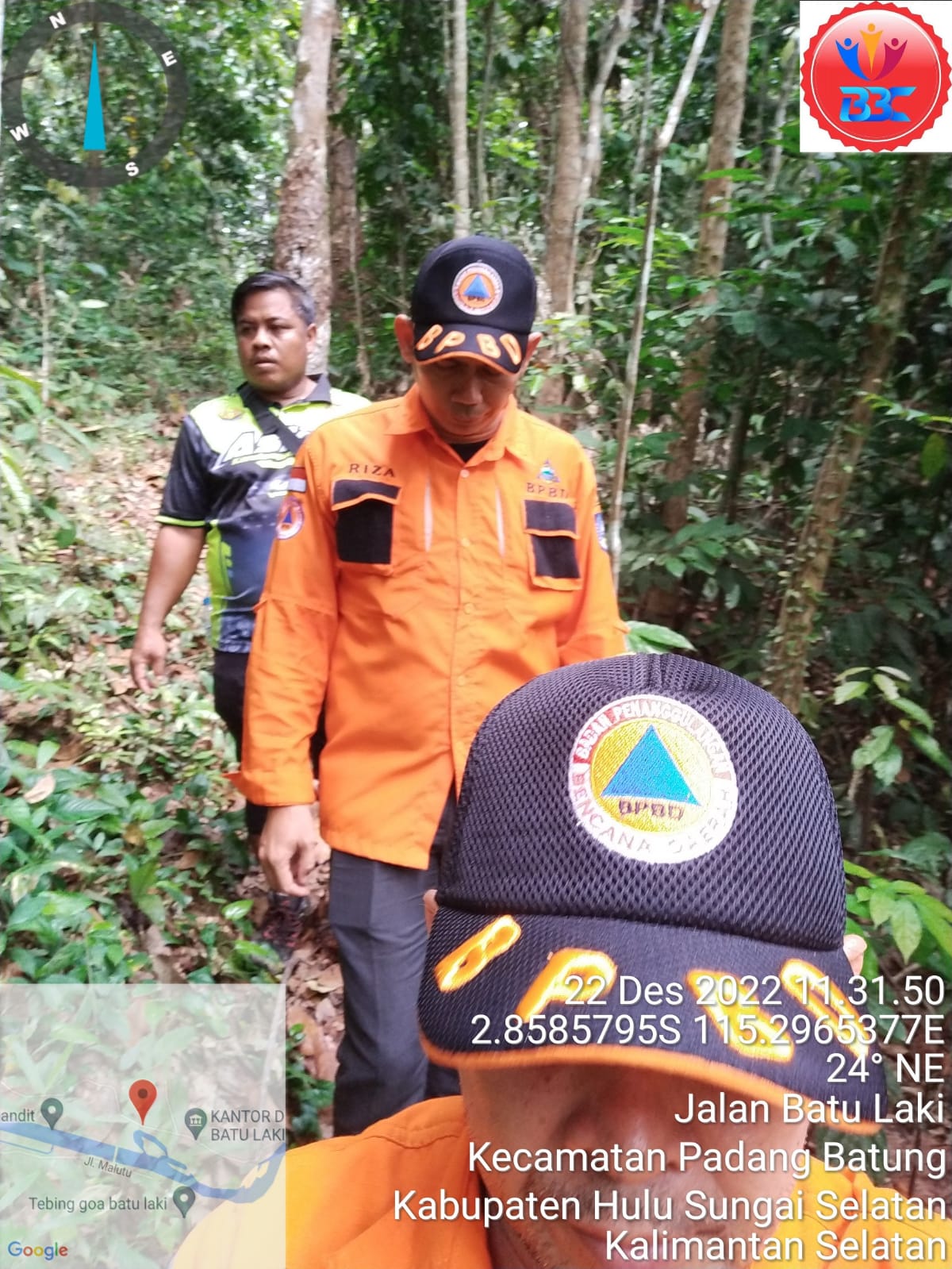 HARI KEDUA, TRC BPBD KAB. HSS LAKSANAKAN PENCARIAN ORANG HILANG DI DESA ...