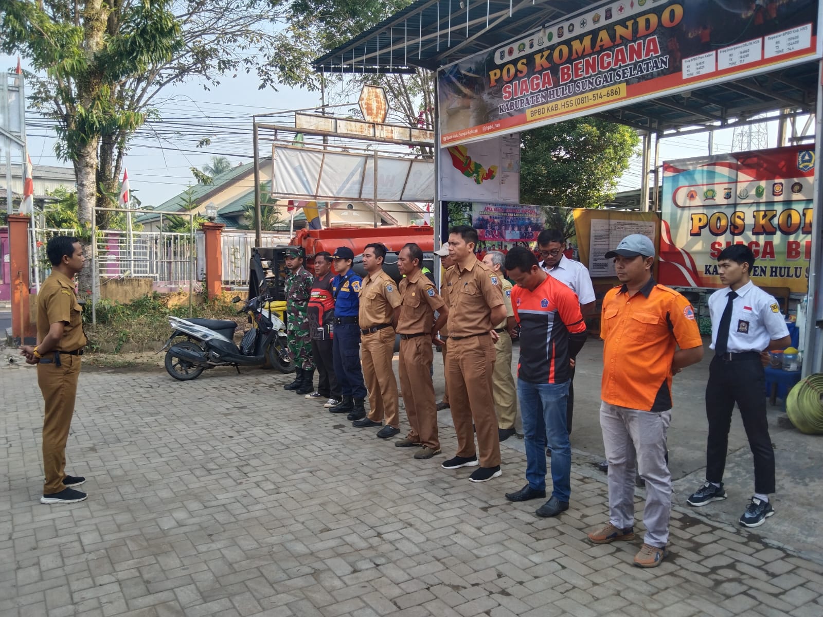 APEL PAGI SIAGA BENCANA KARHUTLA – BPBD